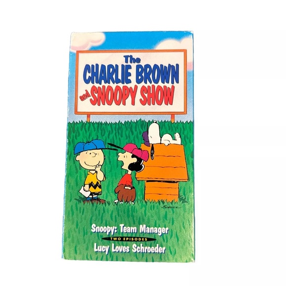 Peanuts | Media | Charlie Brown Snoopy Show Vhs Tape Vol 4 Vintage 983 ...